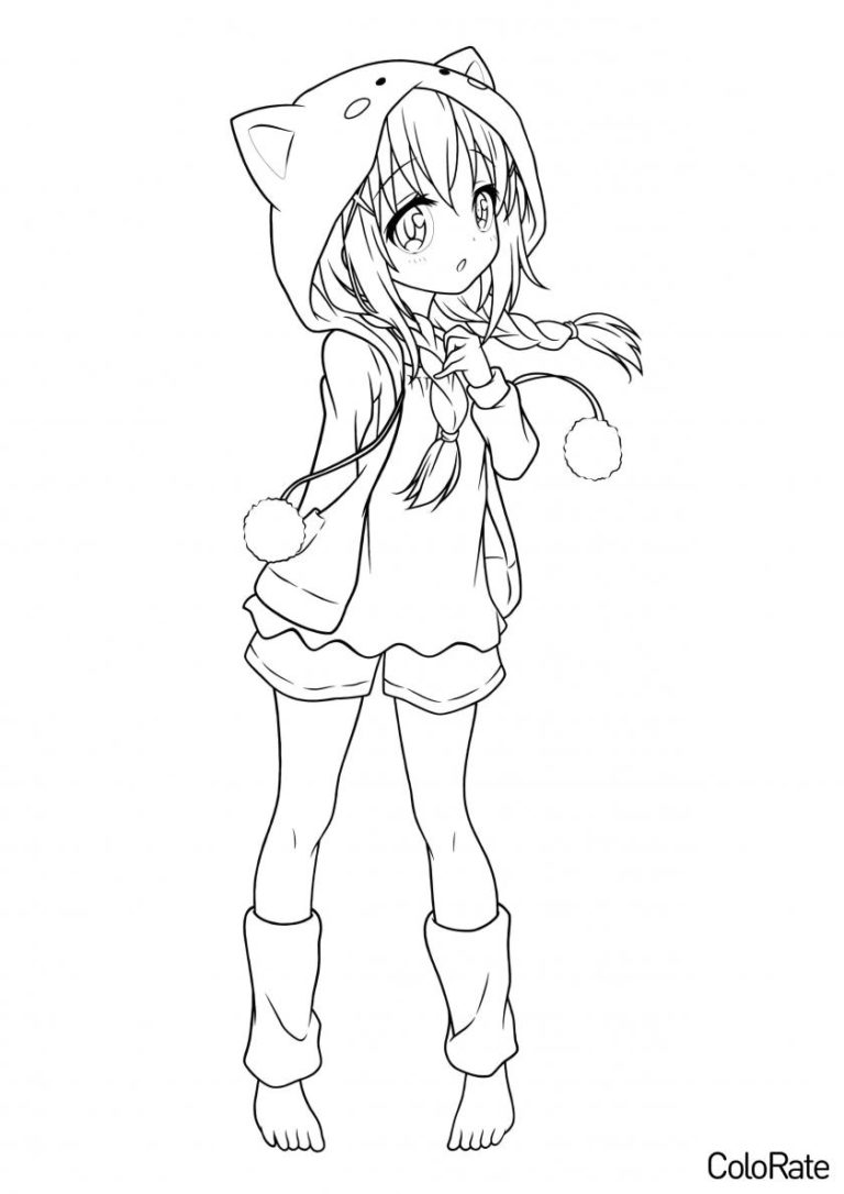 Раскраски Аниме распечатать на А4 и скачать (340+ раскрасок)